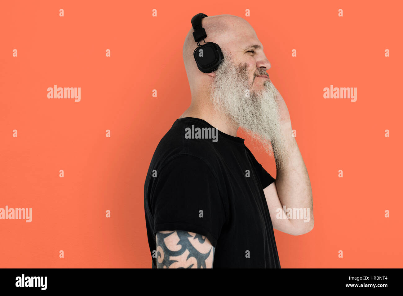 Studio People Shoot Portrait Isolated Stock Photo - Alamy