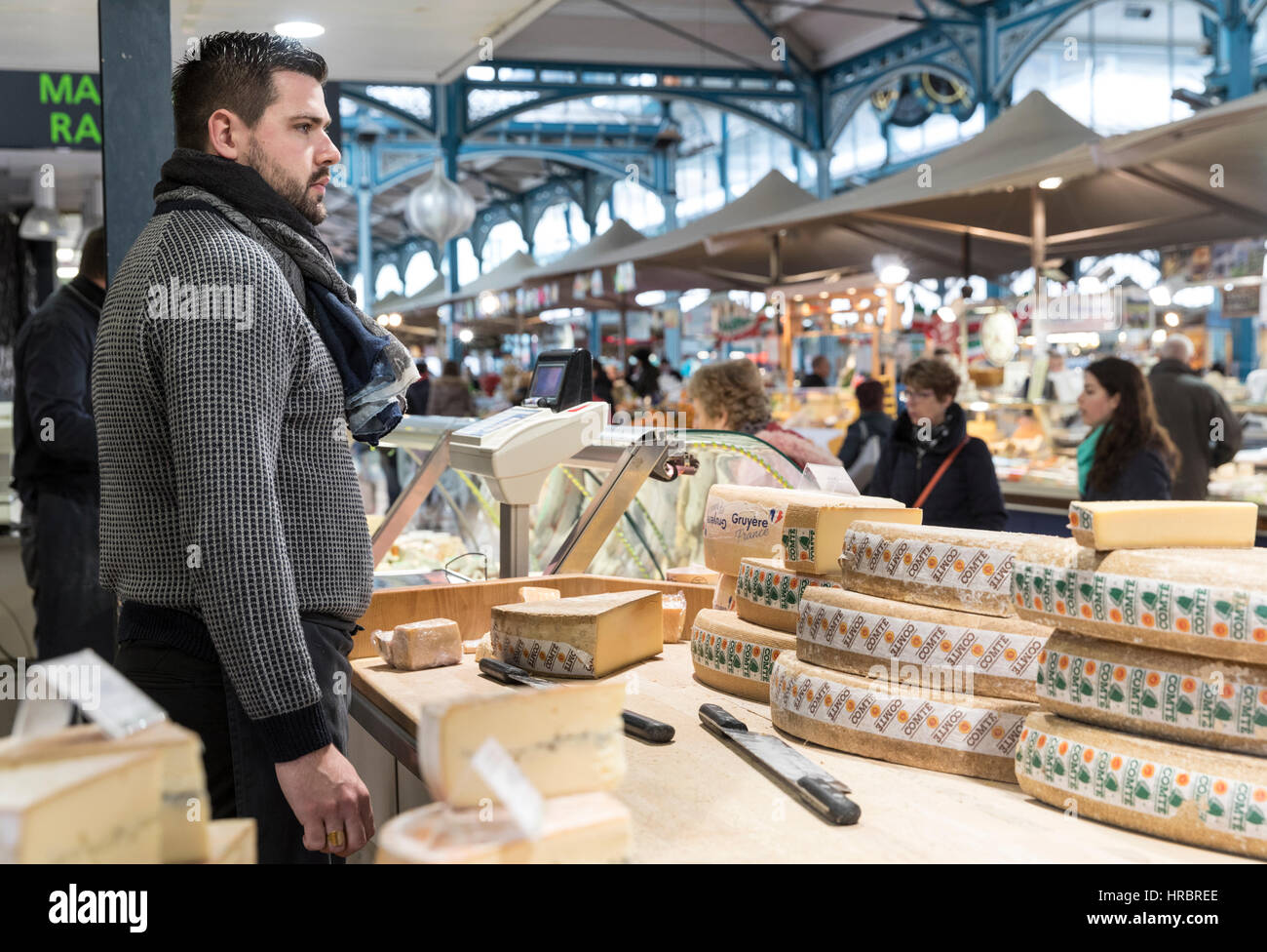 Market cheese france hi-res stock photography and images - Alamy