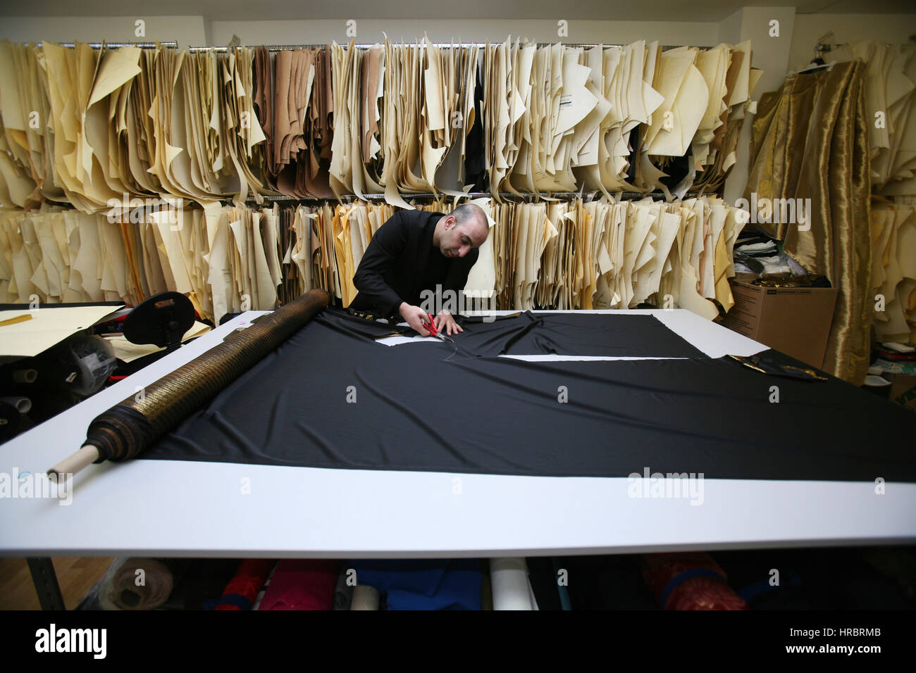 fashion designer at work Stock Photo - Alamy