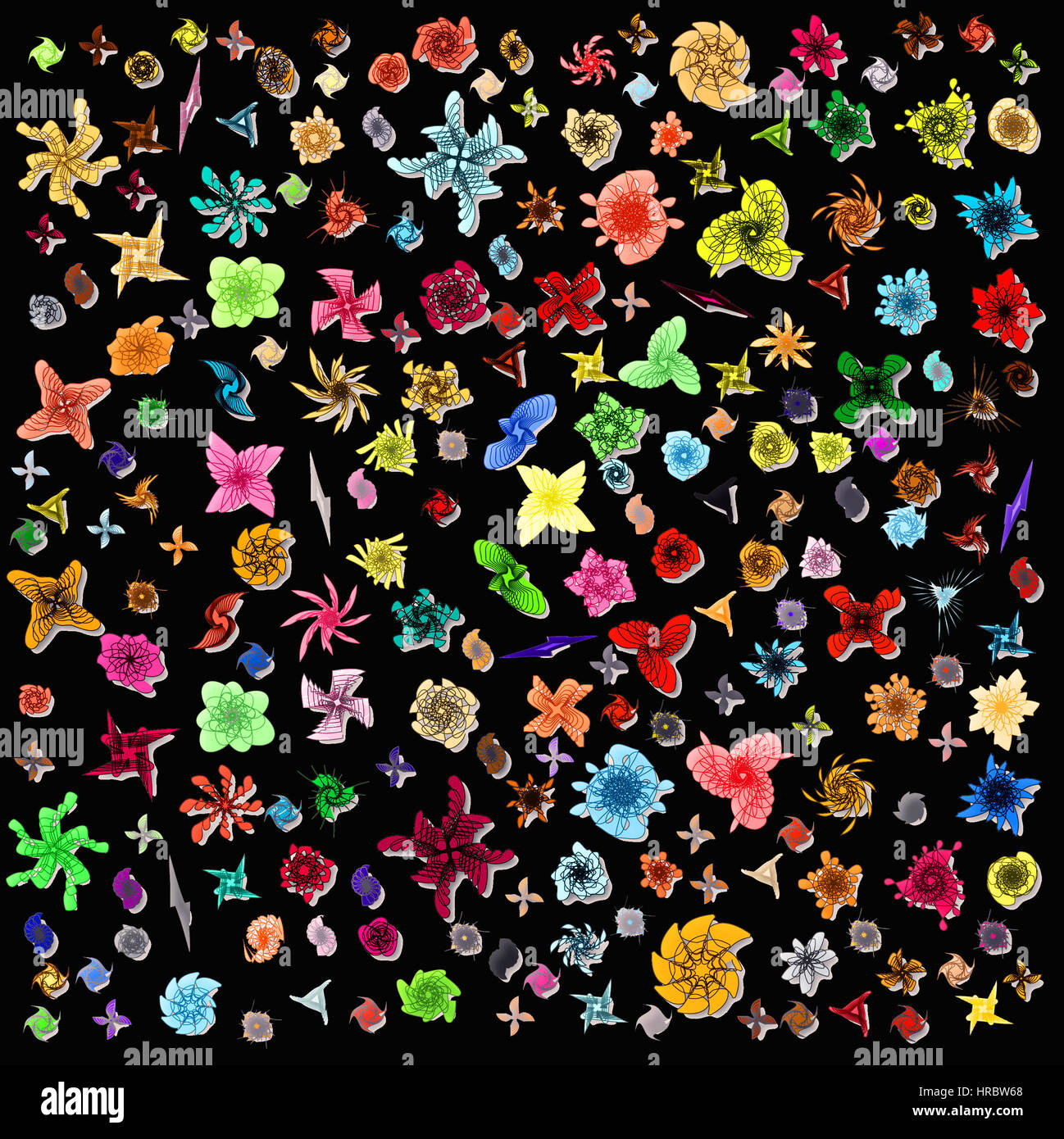 beautiful abstract picture of colorful a gears Stock Photo - Alamy