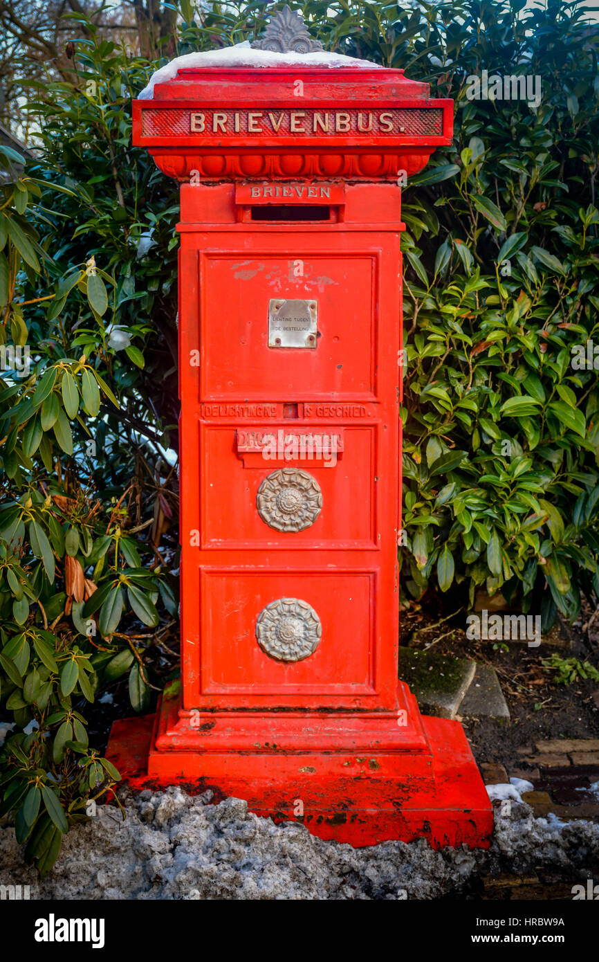 Old mailbox in Holland Stock Photo - Alamy