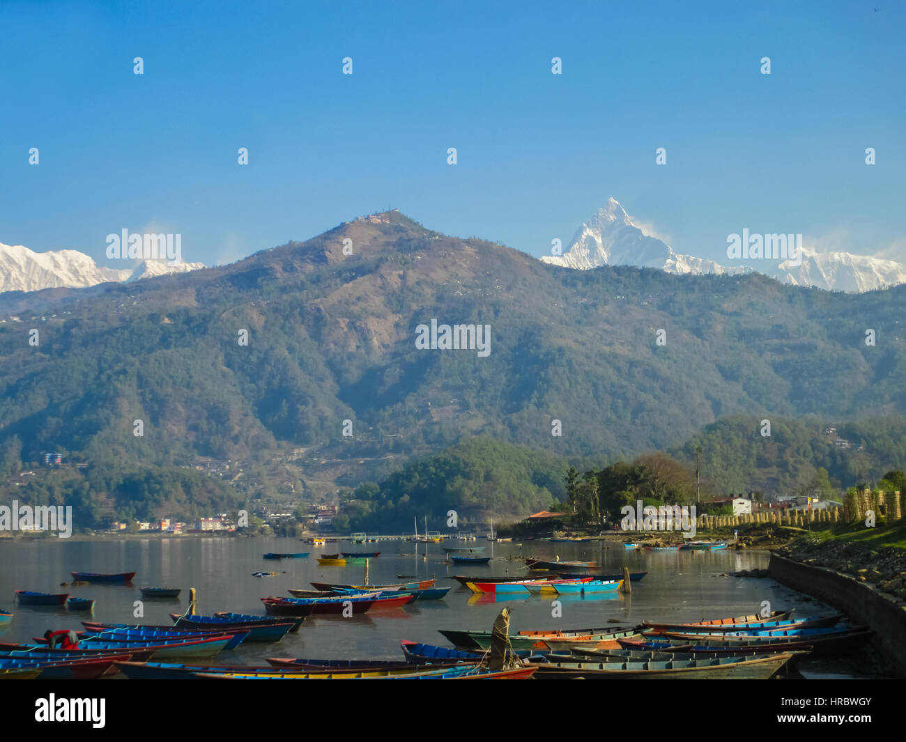 Phewa lake hi-res stock photography and images - Alamy