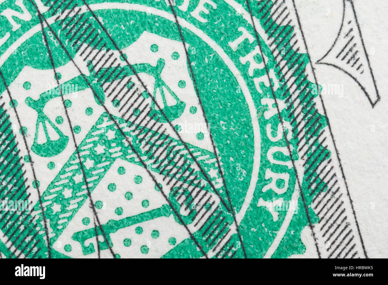 1 dollar bill back side hi-res stock photography and images - Alamy