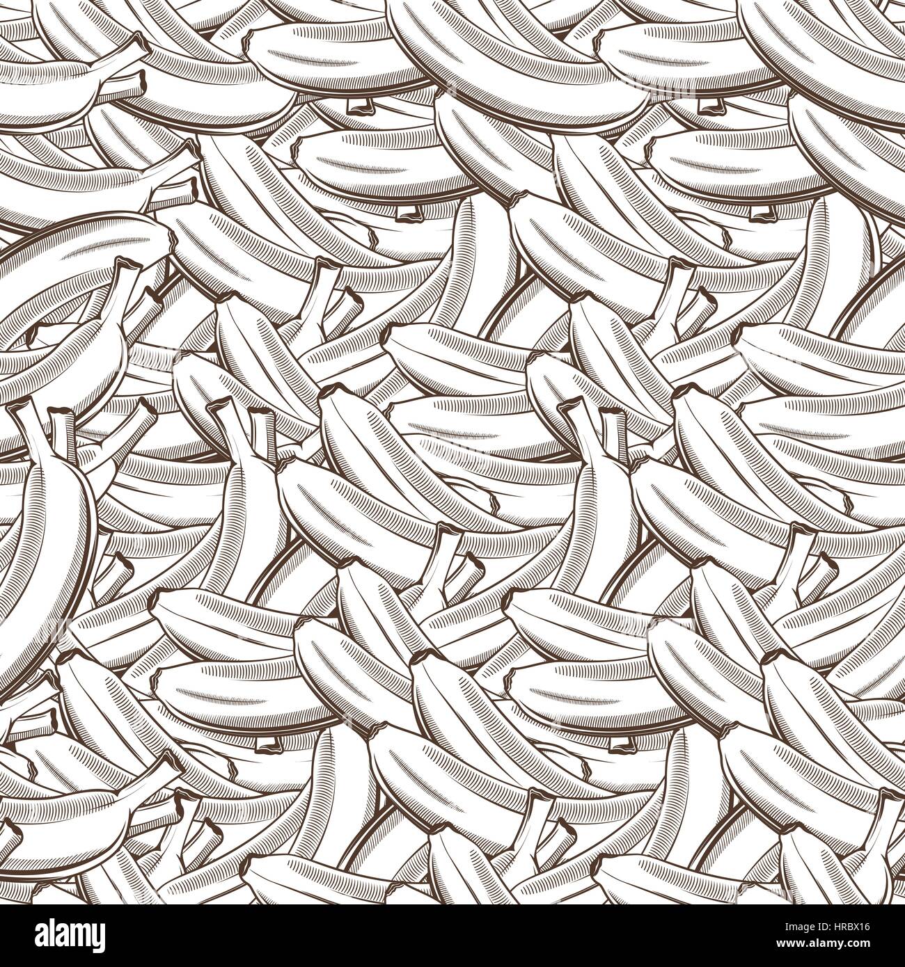 Banana background Stock Vector Images - Alamy