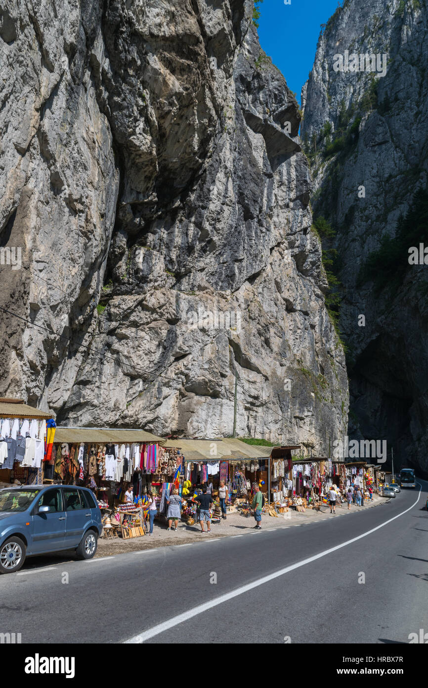 Bicaz Canyon(Cheile Bicazului), Eastern Carpathians Mountains, Moldavia ...
