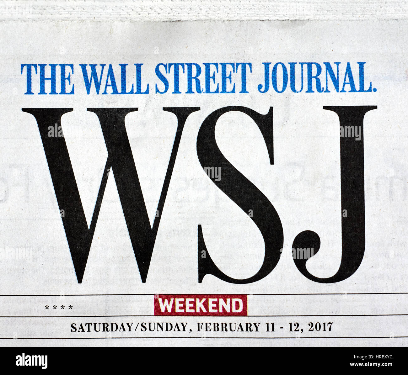 Newspaper logo hi-res stock photography and images - Alamy