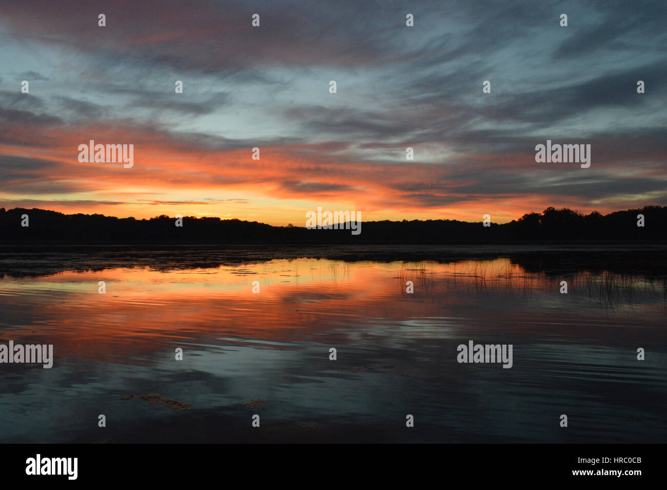 Chain o Lakes State Park Stock Photo - Alamy