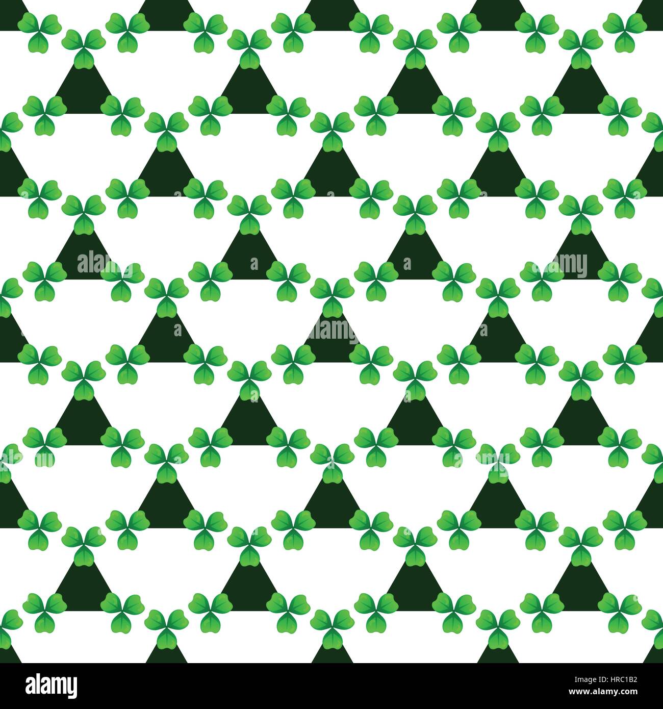 Three triangular leaves Stock Vector Images - Alamy