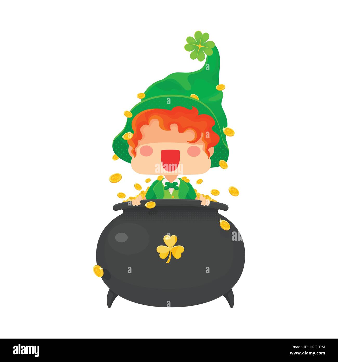 St Patricks Day Pot Of Gold Clipart