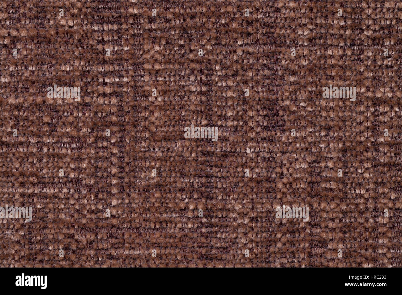 Dark brown background of soft, fleecy cloth. Texture of textile closeup ...