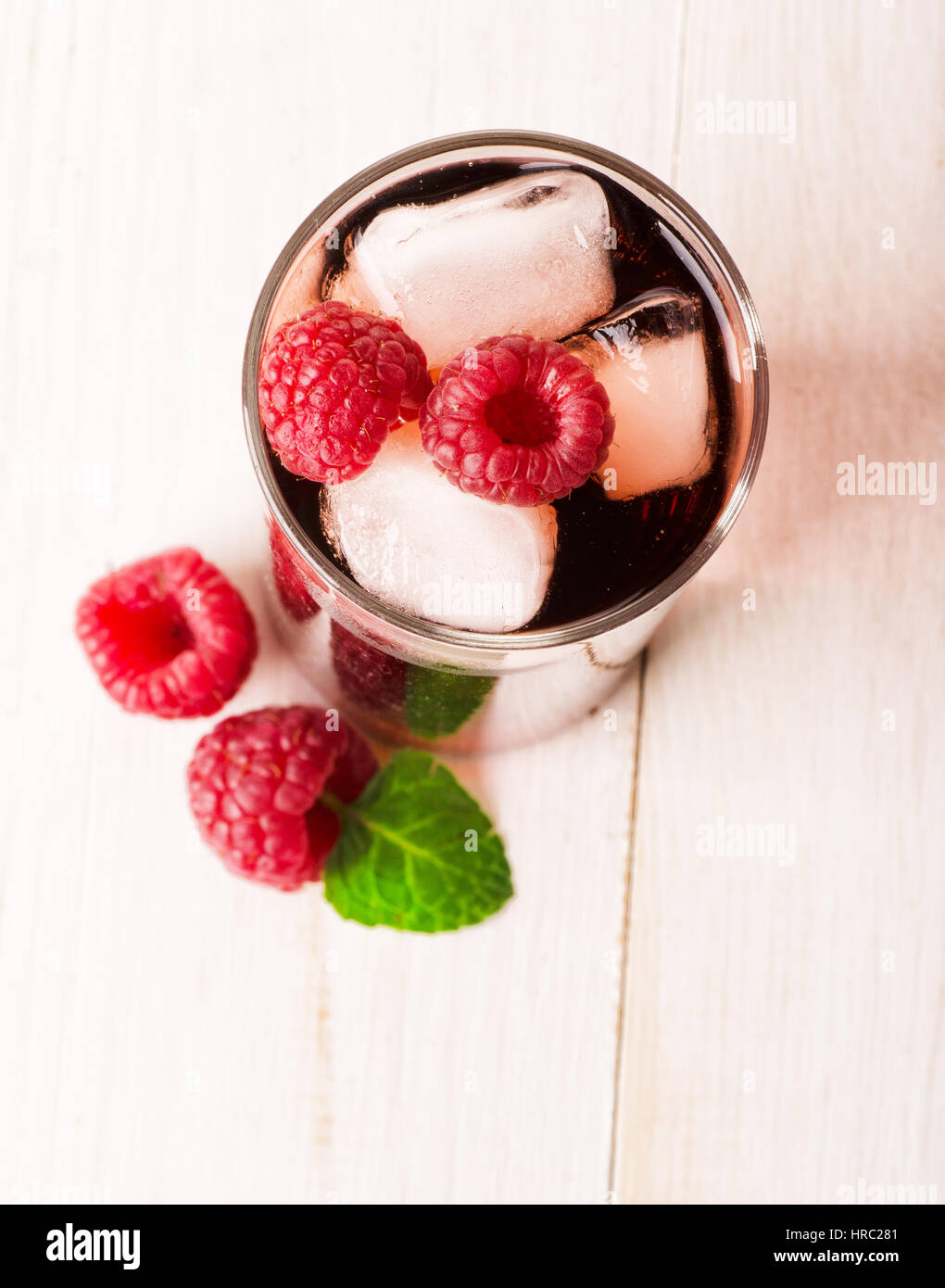 Raspberry ice cube hi-res stock photography and images - Alamy
