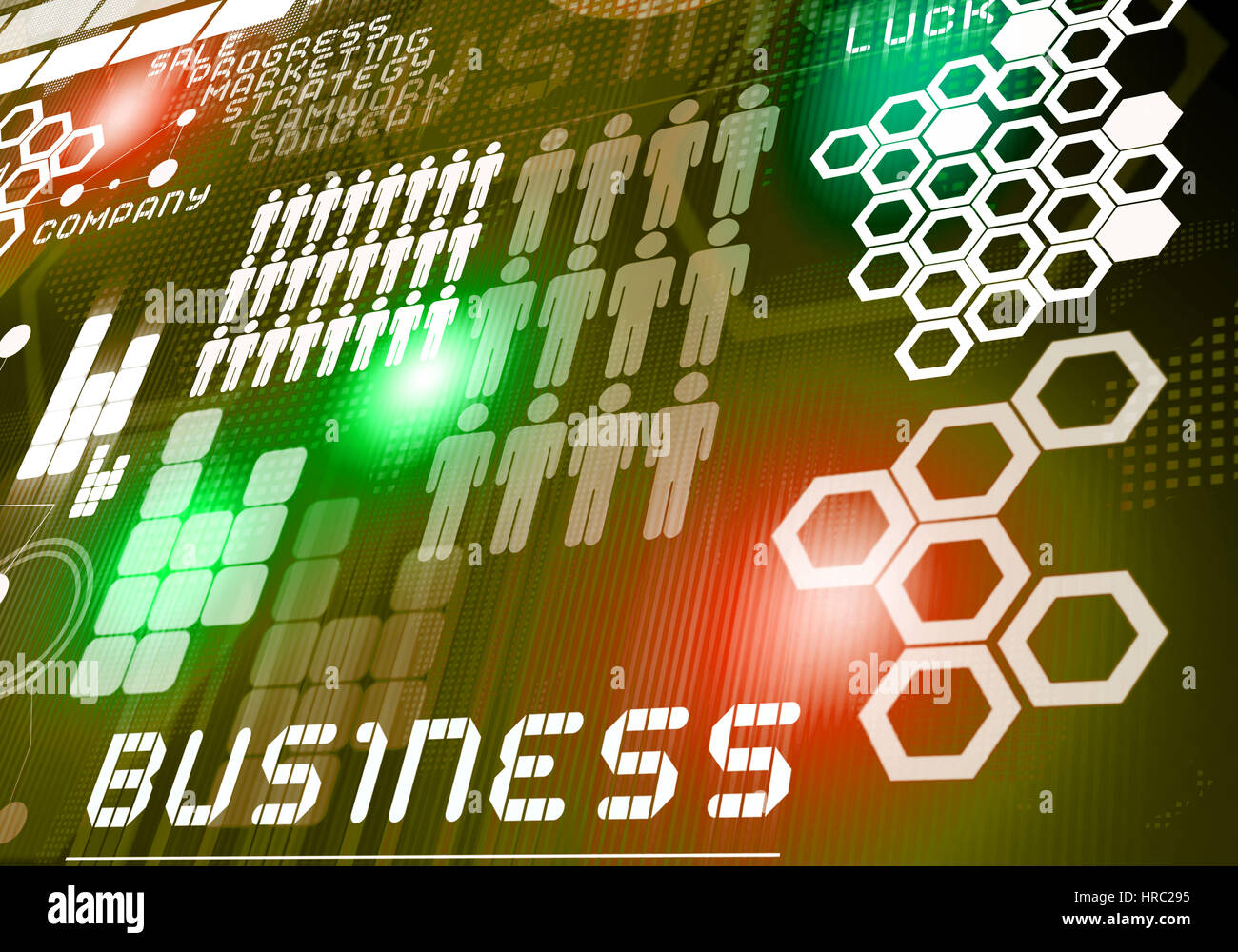 Digital business background image with icons on media screen Stock ...