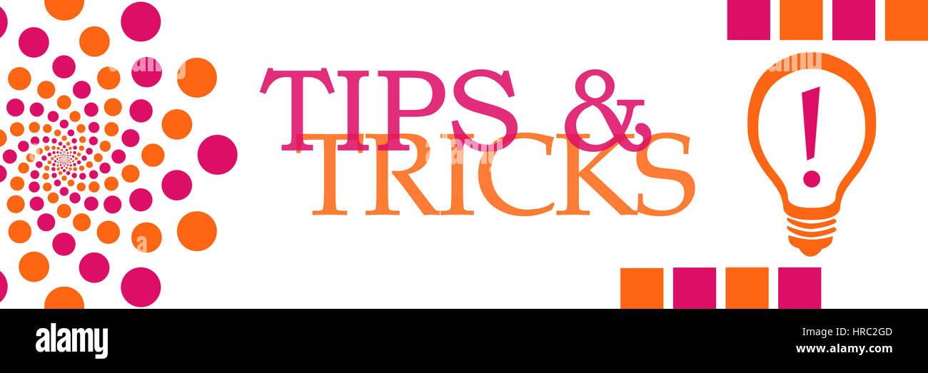 Helpful tips tricks symbol hi-res stock photography and images - Alamy