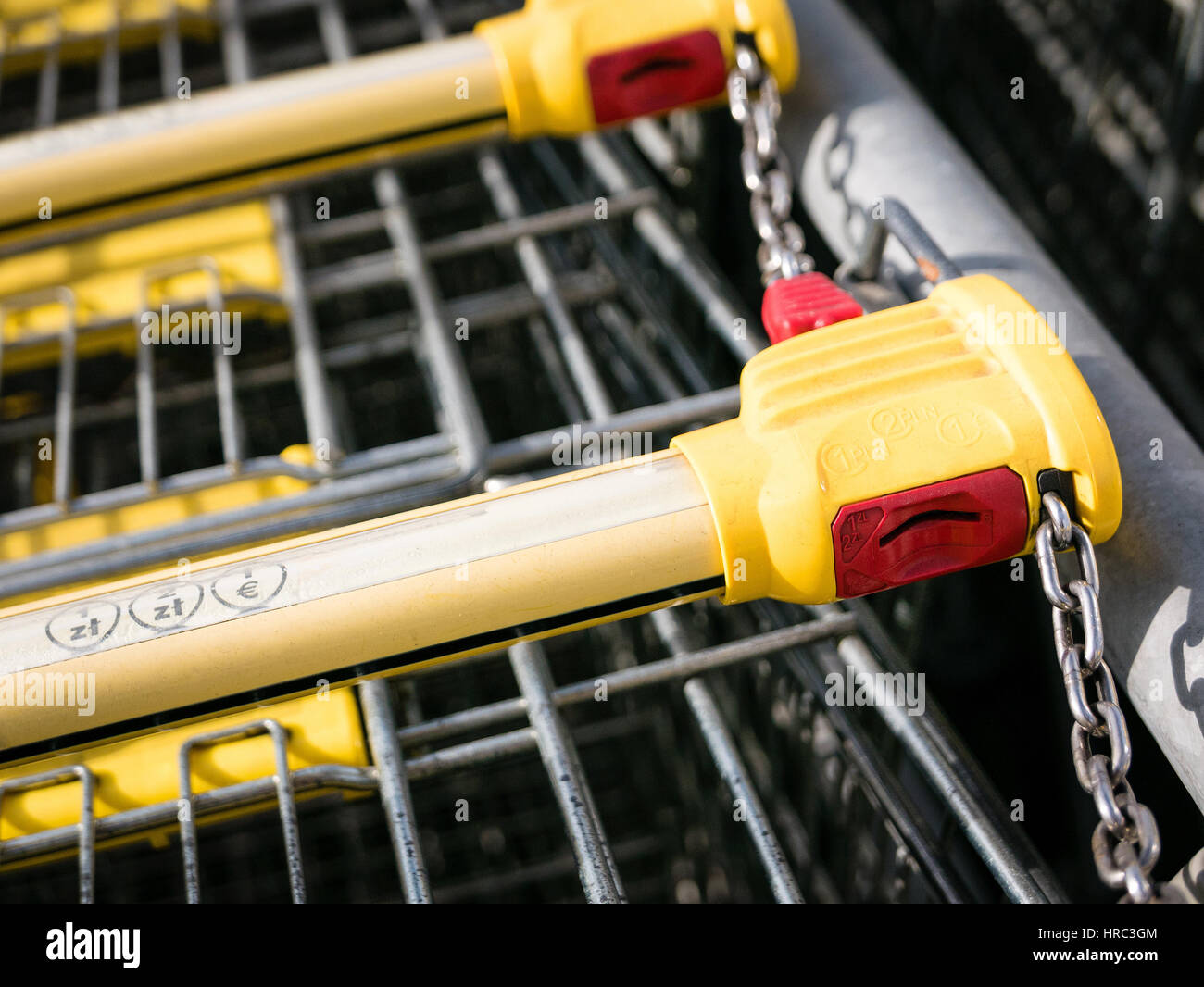 Shopping trolley car parking hi-res stock photography and images - Alamy