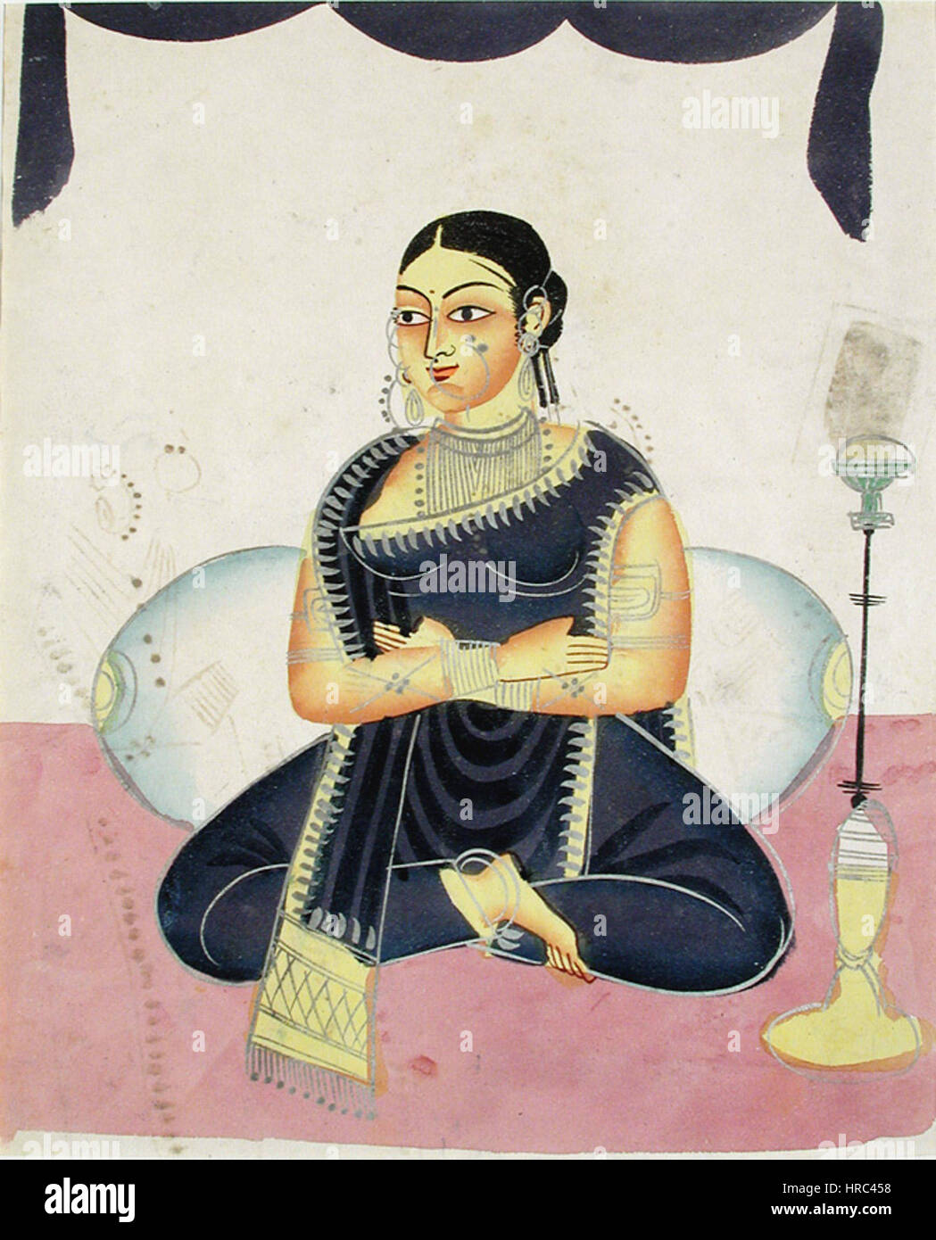 Courtesan sketch hi-res stock photography and images - Alamy