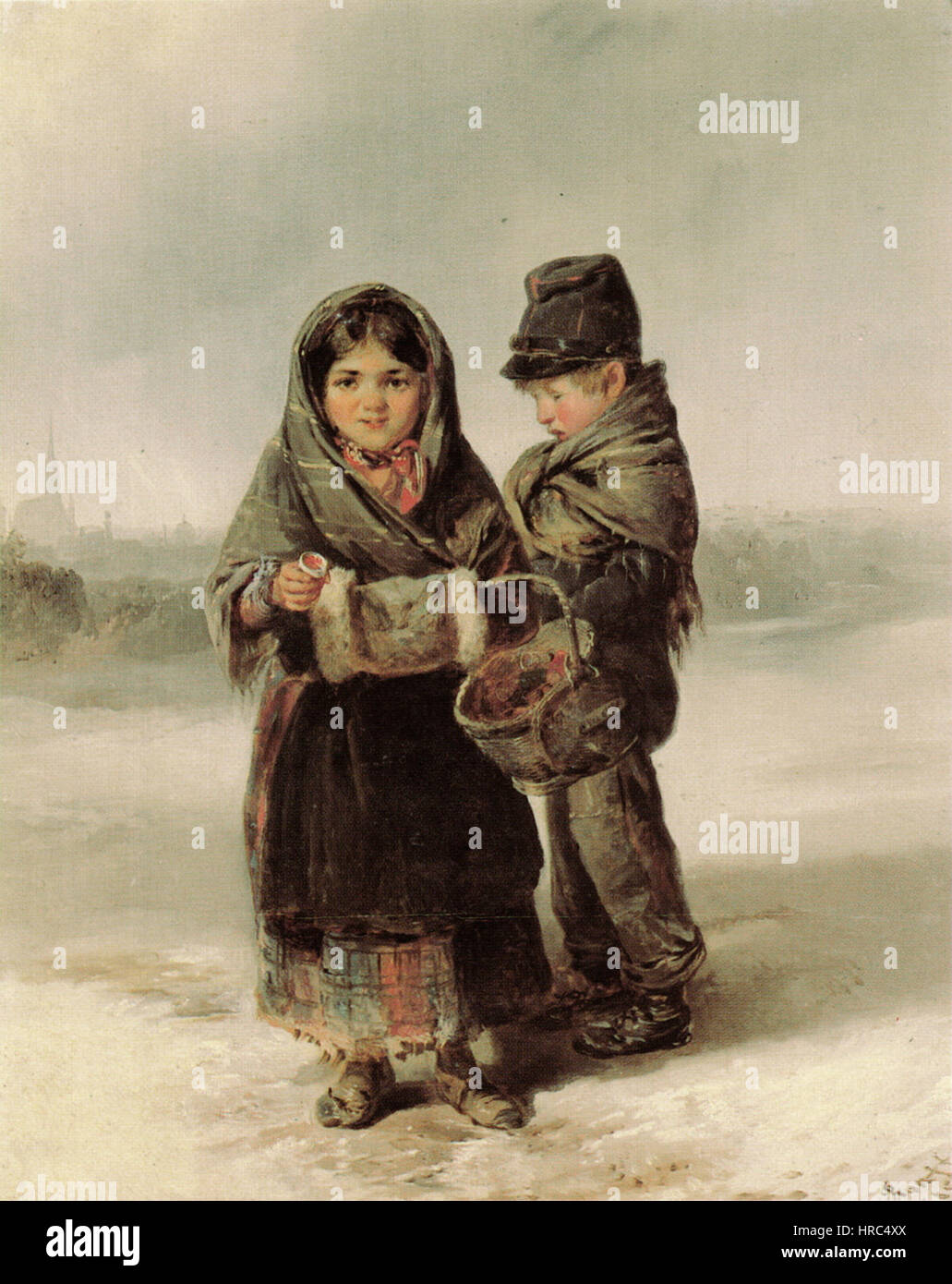 Begging children hi-res stock photography and images - Alamy