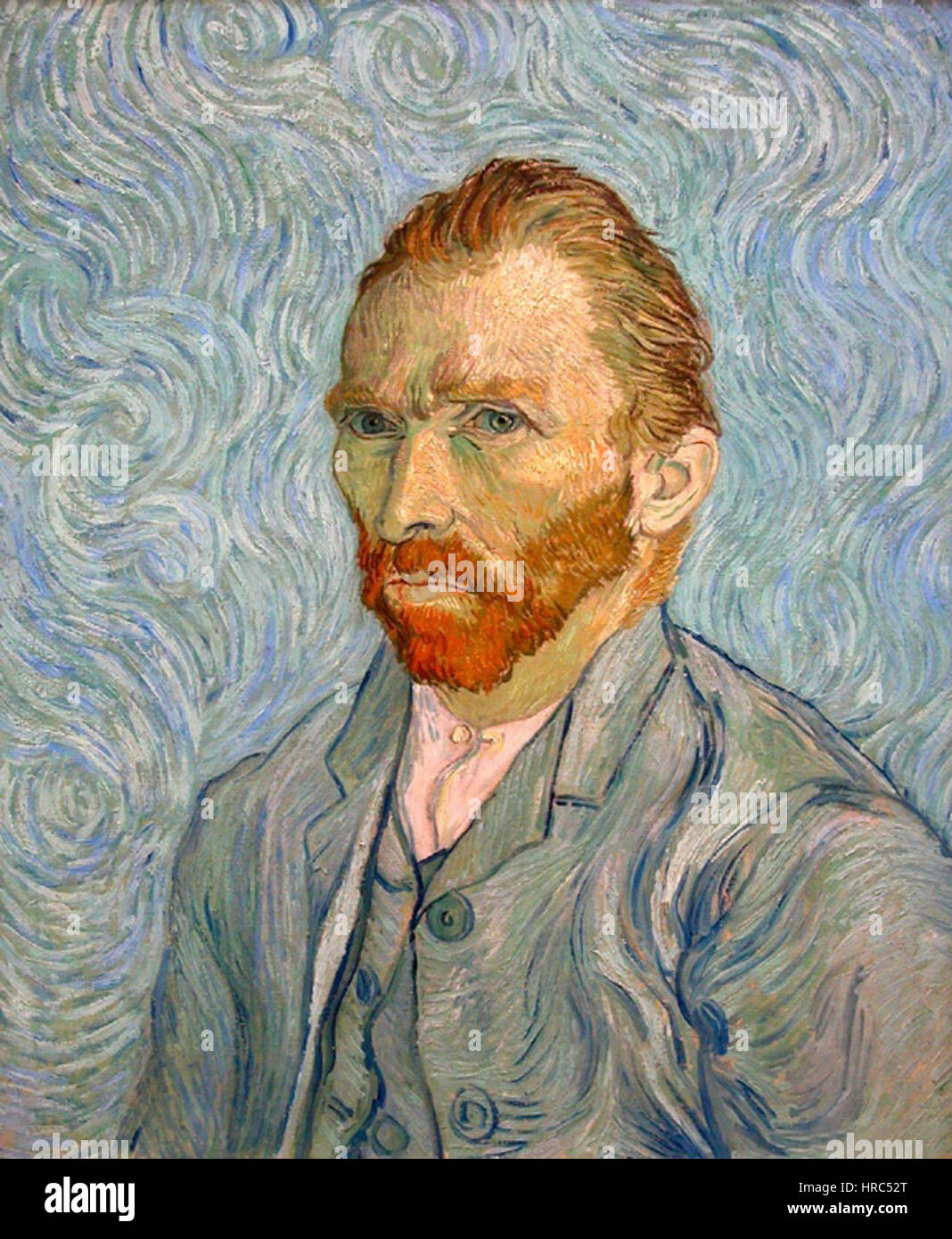 Autoportrait de Vincent van Gogh Stock Photo - Alamy