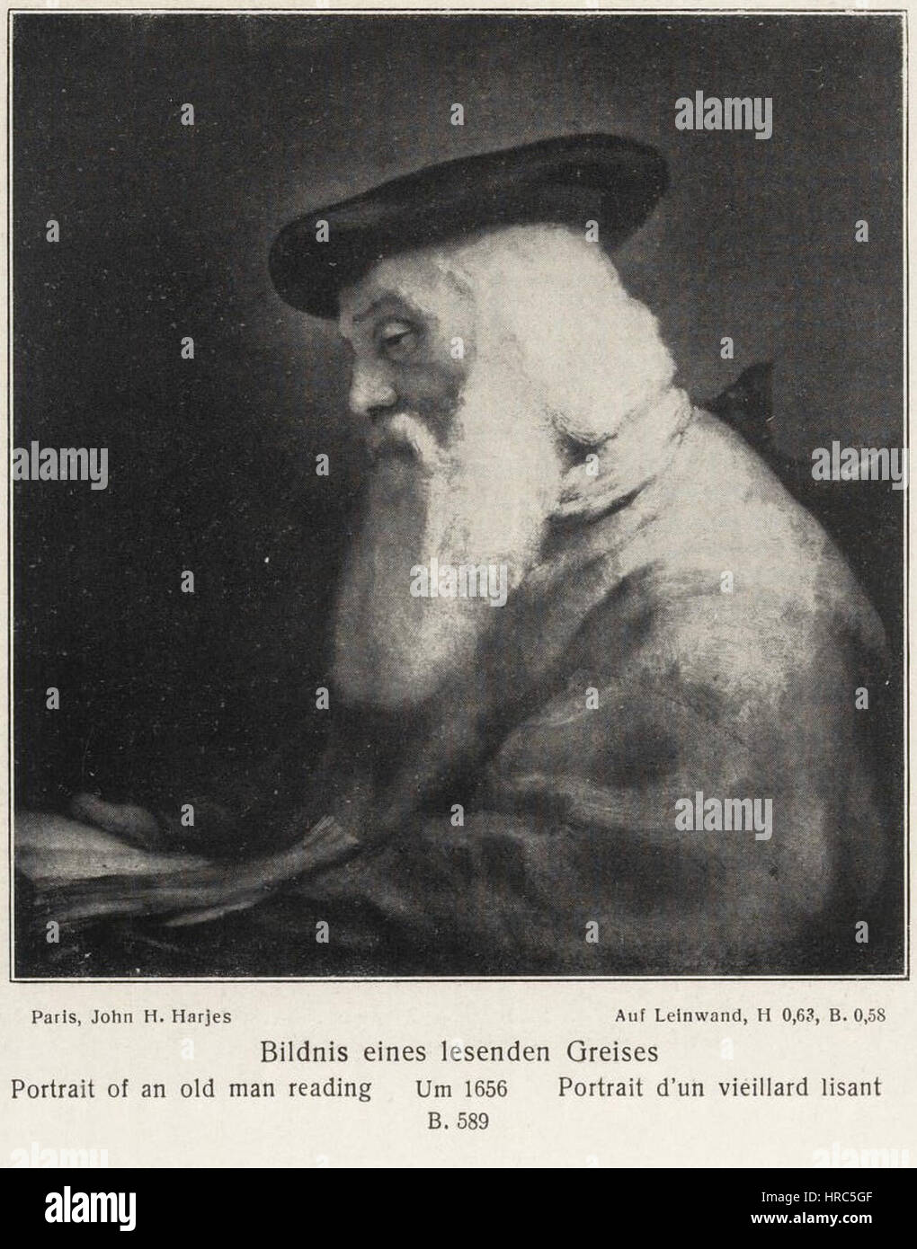 Portrait reading man artist hi-res stock photography and images - Alamy