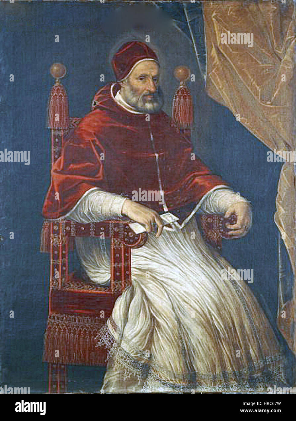 Ritratto di Pio iv Stock Photo - Alamy