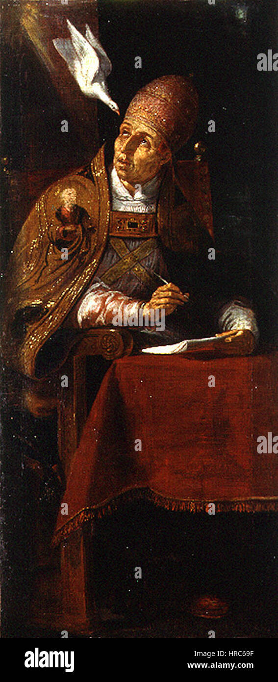 San Gregorio Magno, de Francisco Ribalta (Museo de Bellas Artes de ...