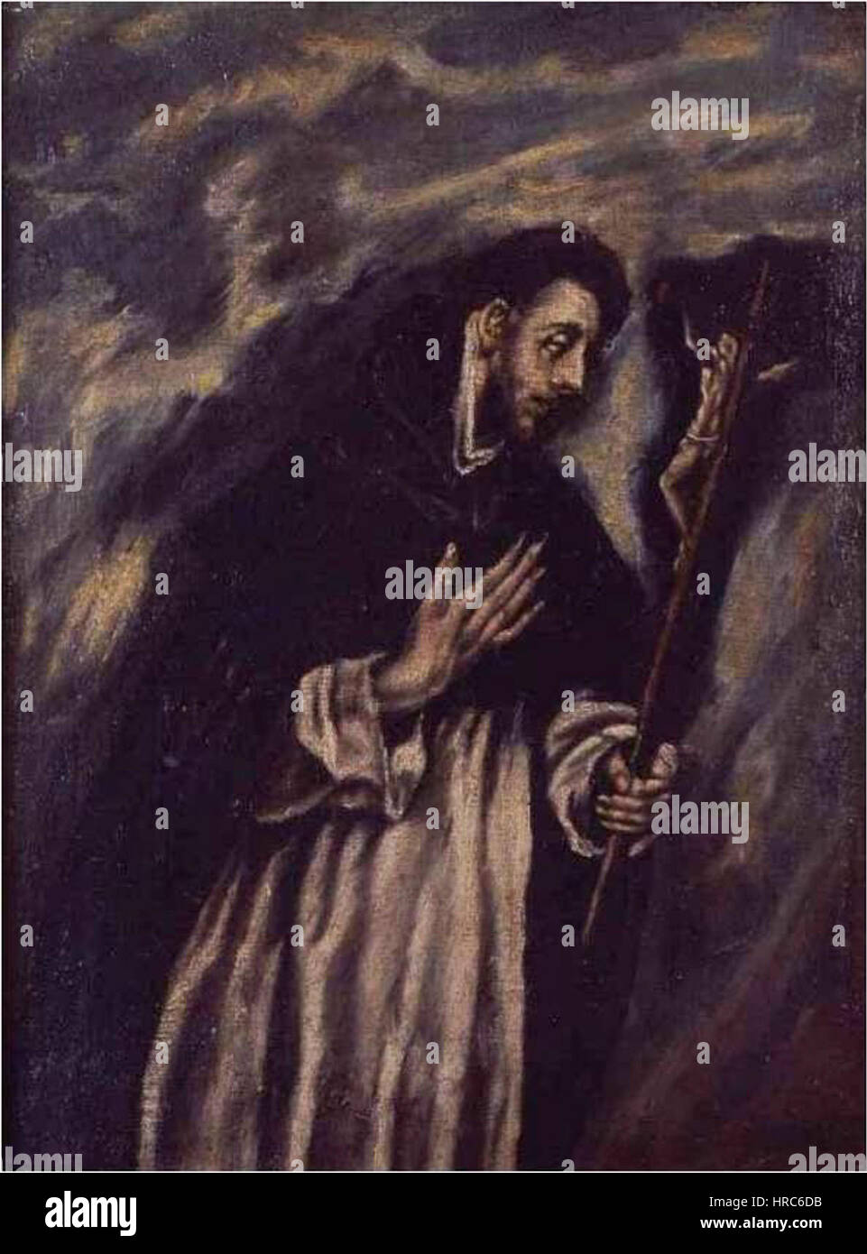 Santo Domingo, de El Greco (Museo San Telmo Stock Photo - Alamy