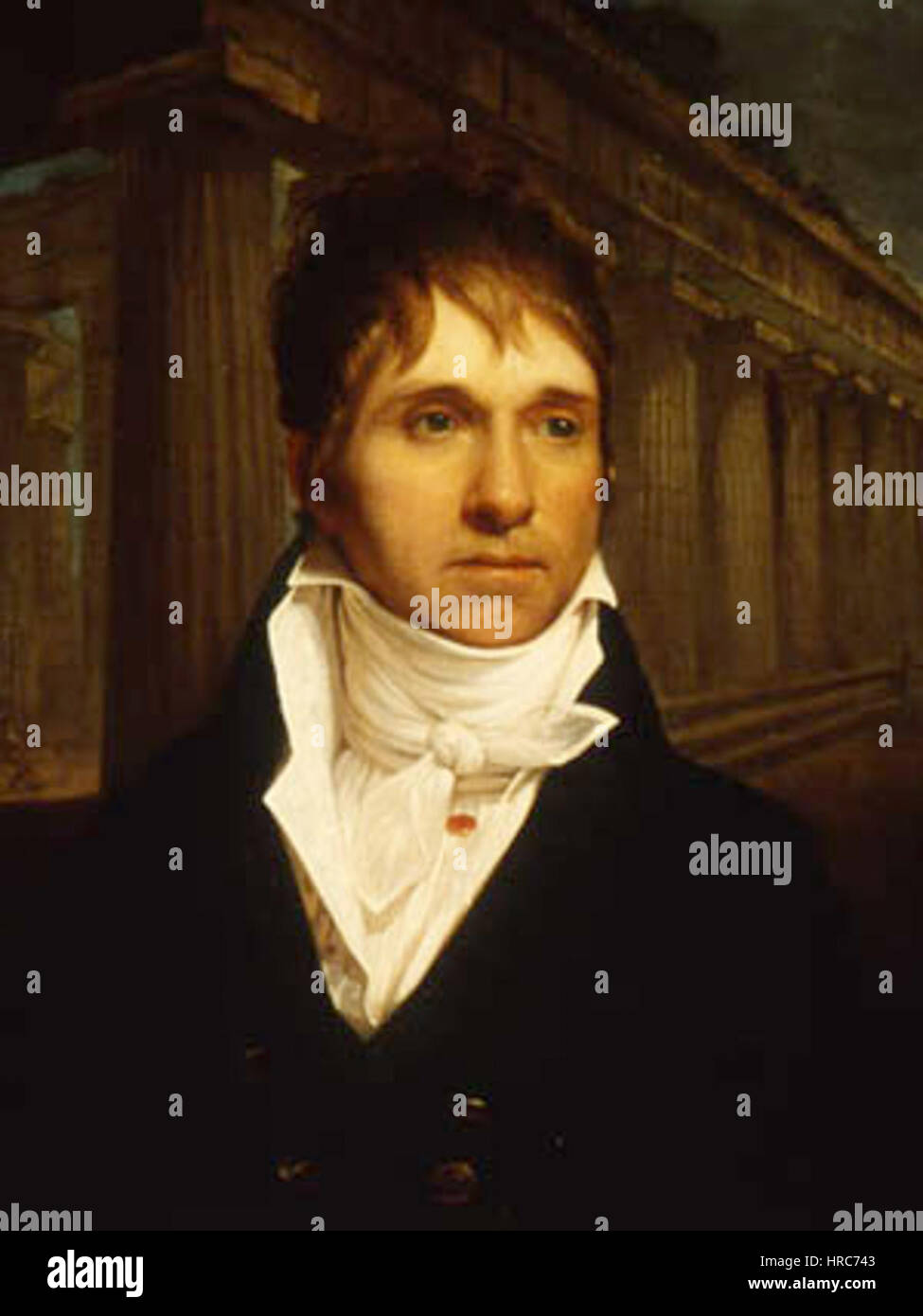 Portrait of William Short Stock Photo - Alamy