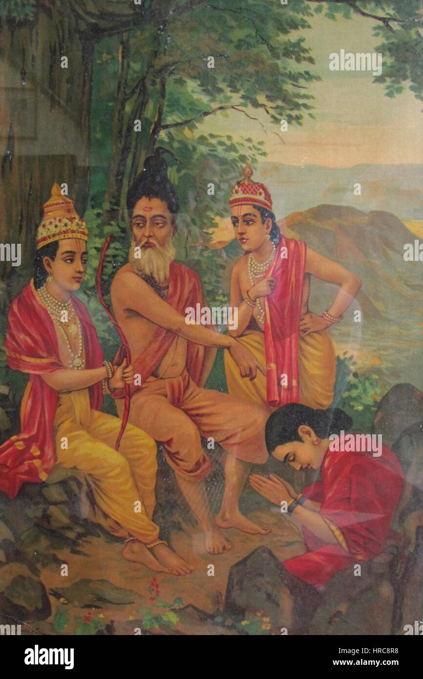 Ram & Laxman Stock Photo - Alamy