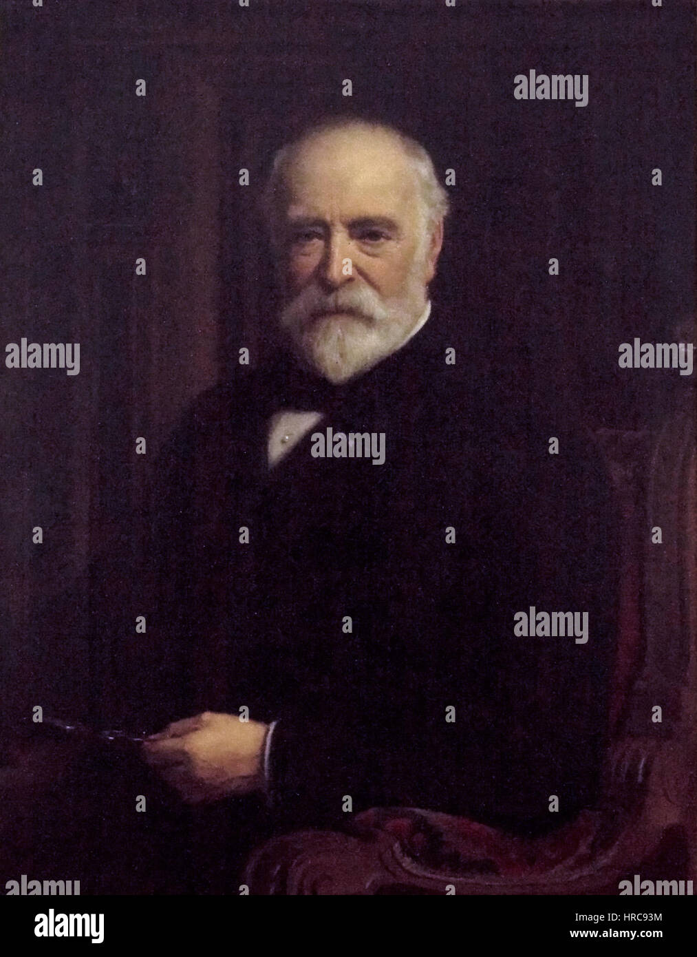 Self-portrait of Hendrik Jacobus Scholten cropped Stock Photo - Alamy