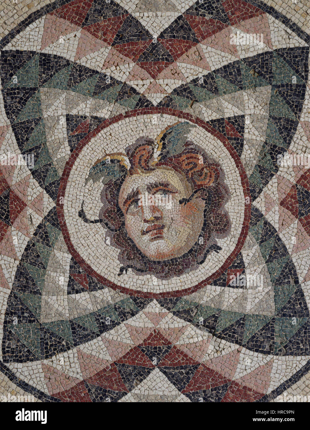 Roman mosaic pavement hi-res stock photography and images - Alamy