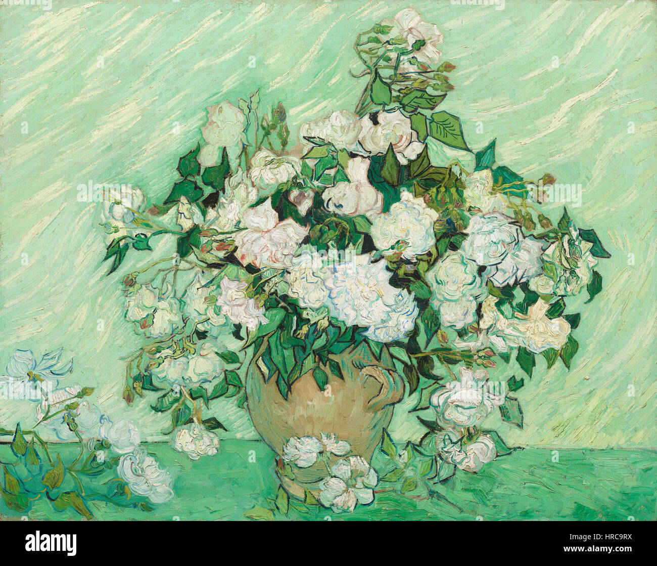 Roses - Vincent van Gogh Stock Photo - Alamy