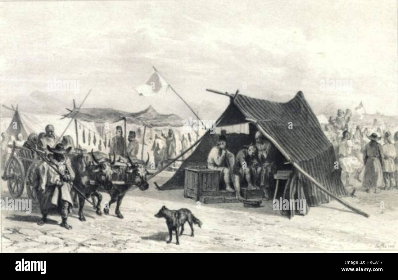 Raffet - Barbier tsigane Stock Photo - Alamy