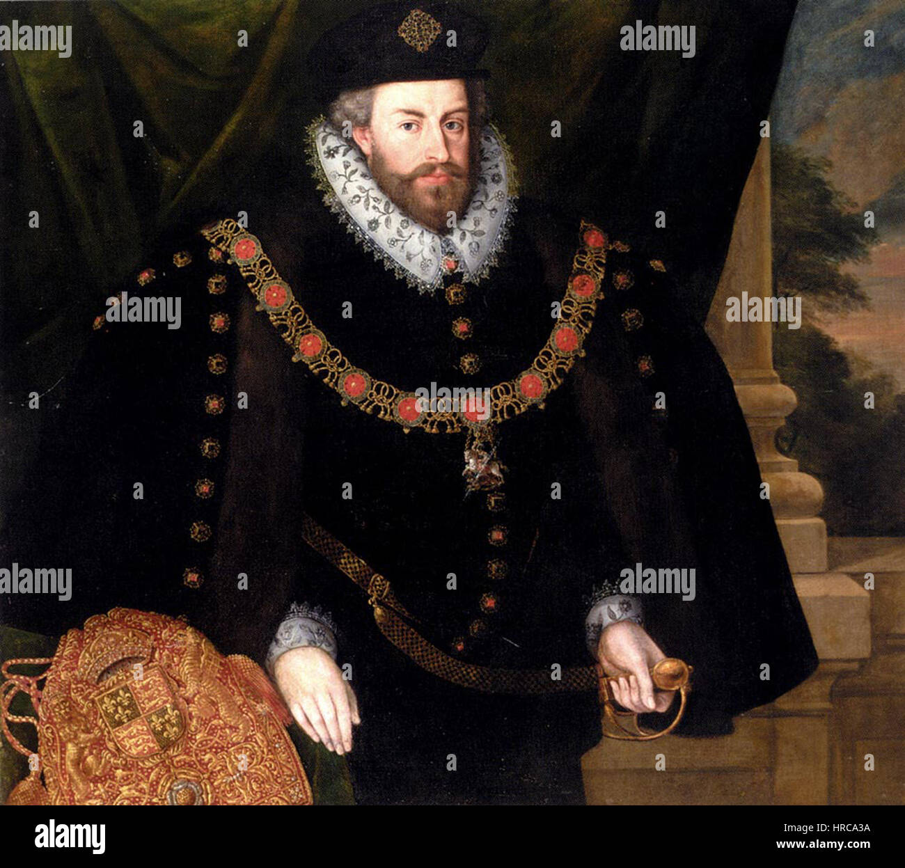 Sir Christopher Hatton High Resolution Stock Photography and Images - Alamy