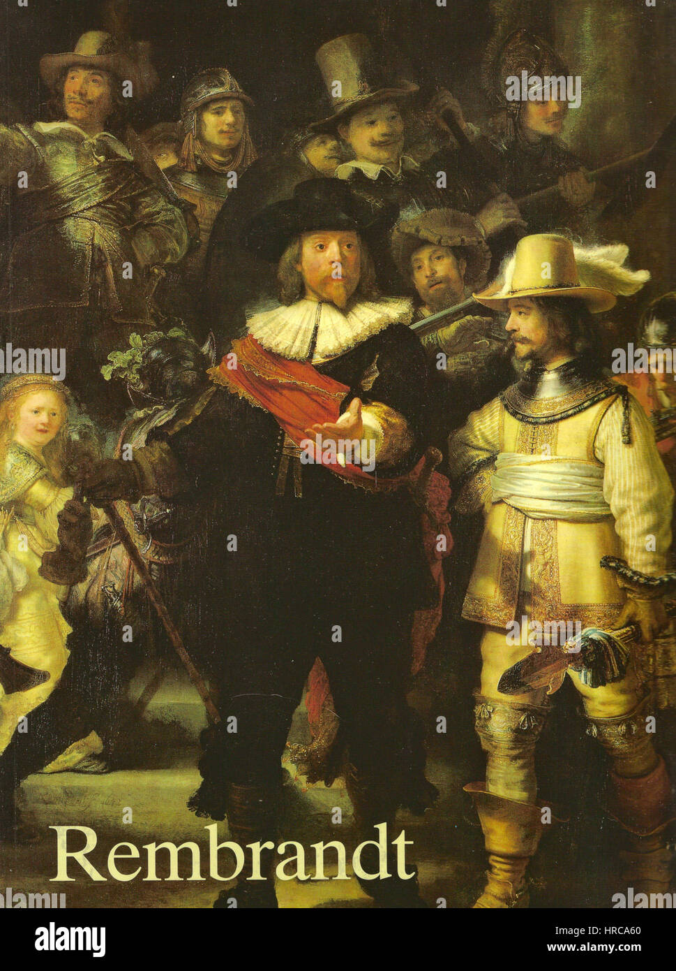 Rembrandt, Harmensz. van Rijn - The Night Watch (detail Stock Photo - Alamy