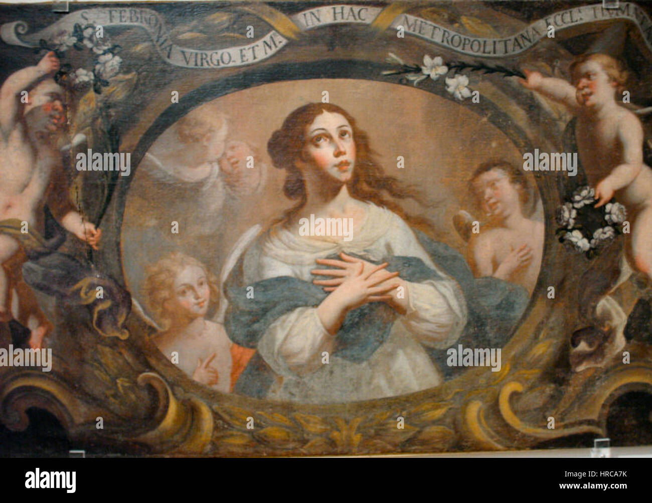 Santa Febronia - Gliri Stock Photo - Alamy