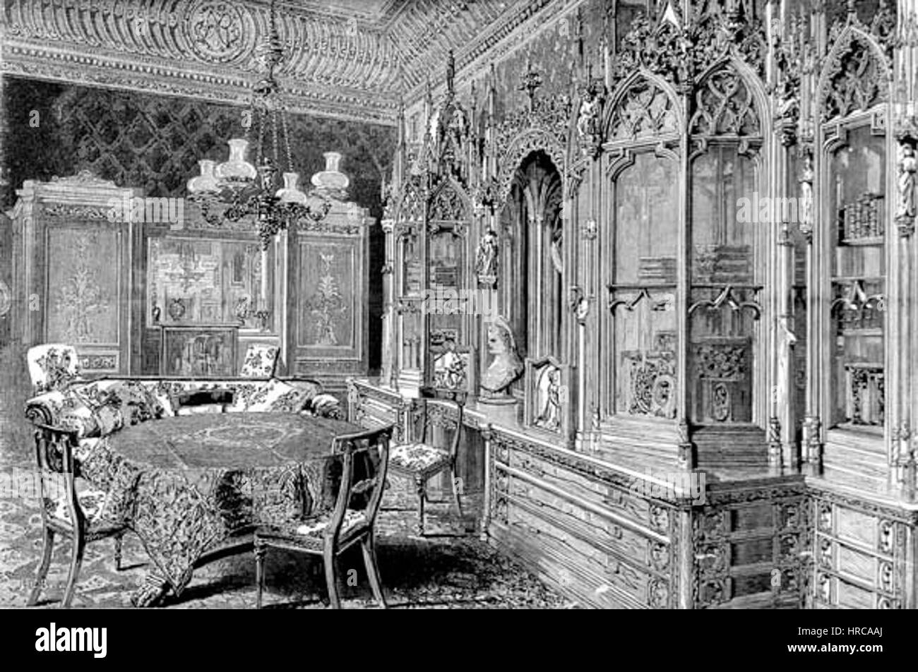 Salon de musica Stock Photo - Alamy