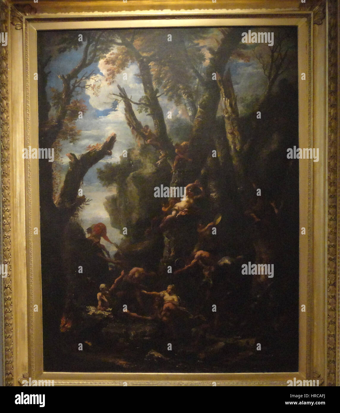 Sebastiano Ricci - Temptation of St Anthony Stock Photo - Alamy