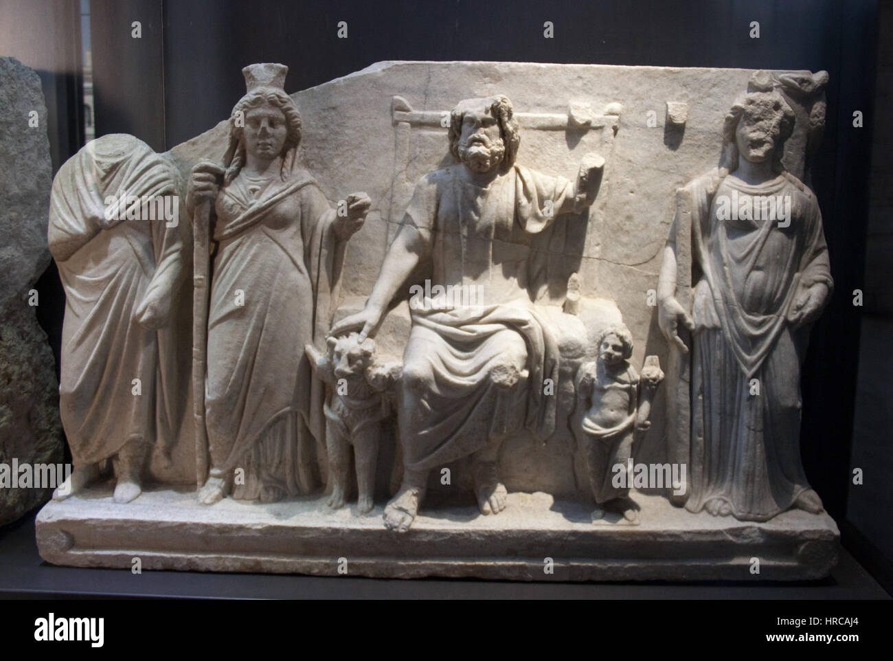 Serapis, Isis and Harpocrates, Colosseum Stock Photo - Alamy