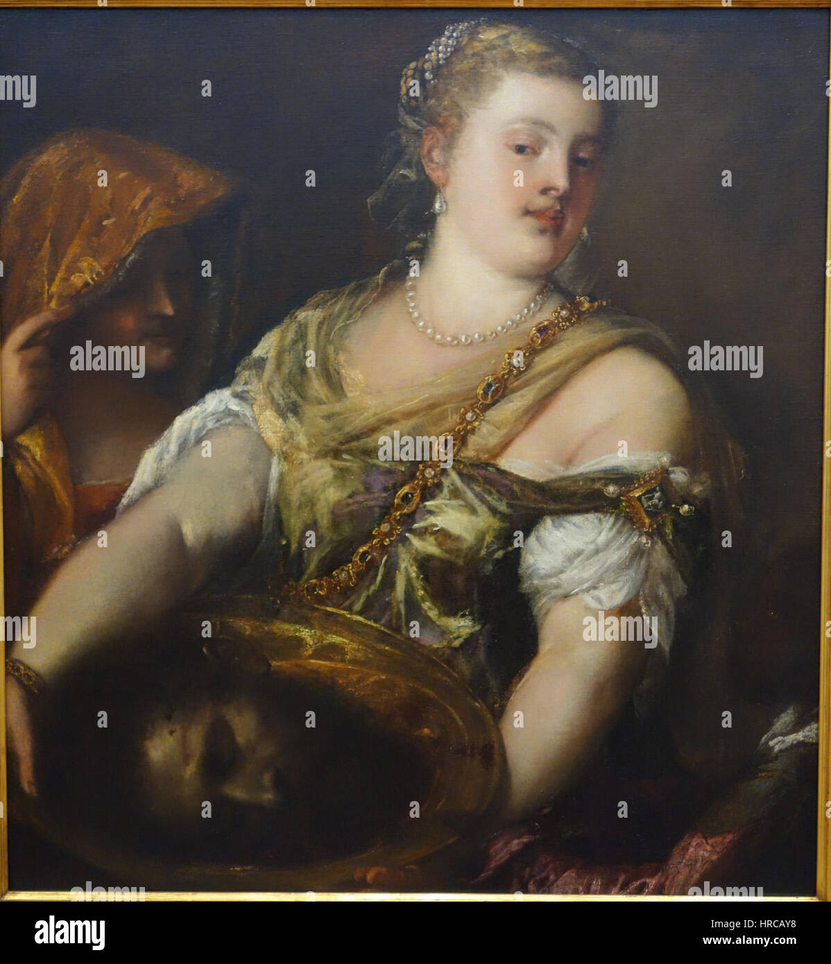 Salome with the Head of John the Baptist, by Tiziano Vecellio and ...