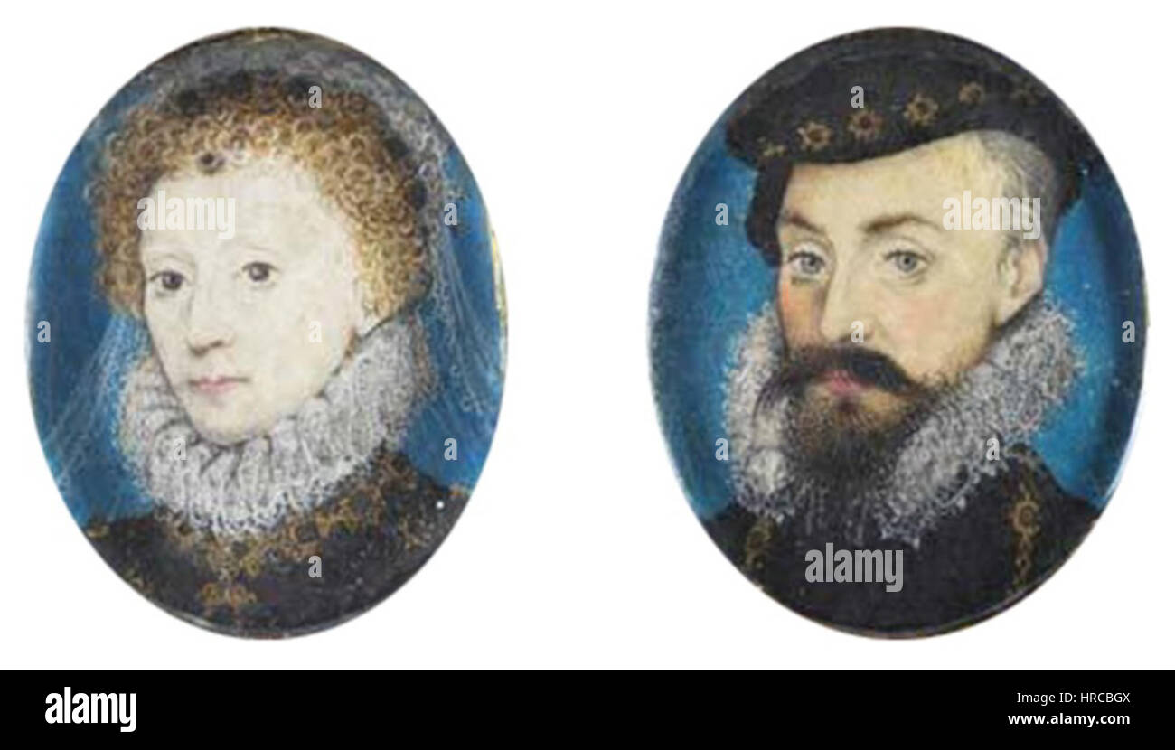 Queen Elizabeth and Robert Dudley Stock Photo - Alamy
