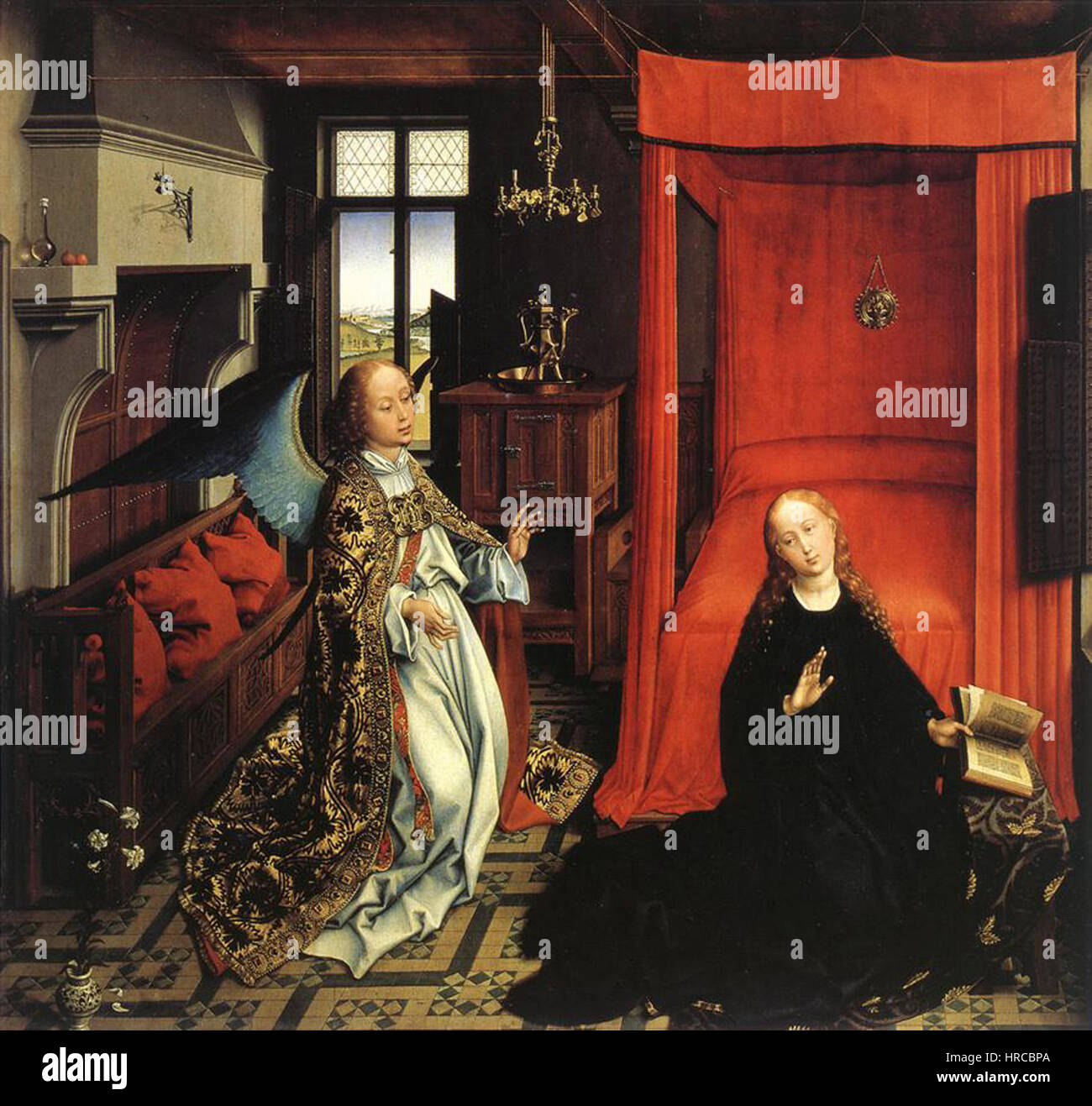 Rogier van der Weyden’s 'The Annunciation' is a masterpiece of Flemish ...