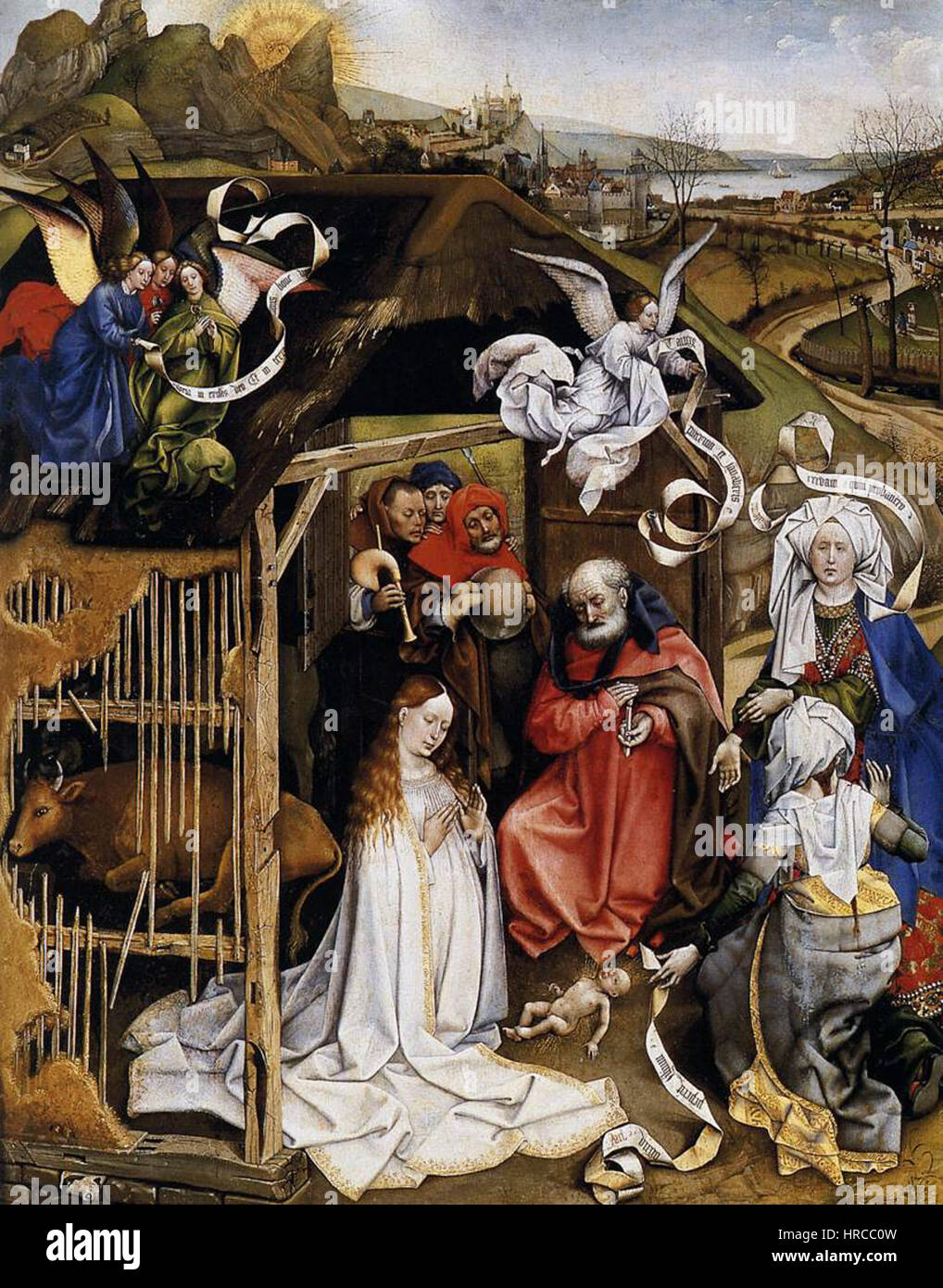 Robert campin the nativity hi-res stock photography and images - Alamy