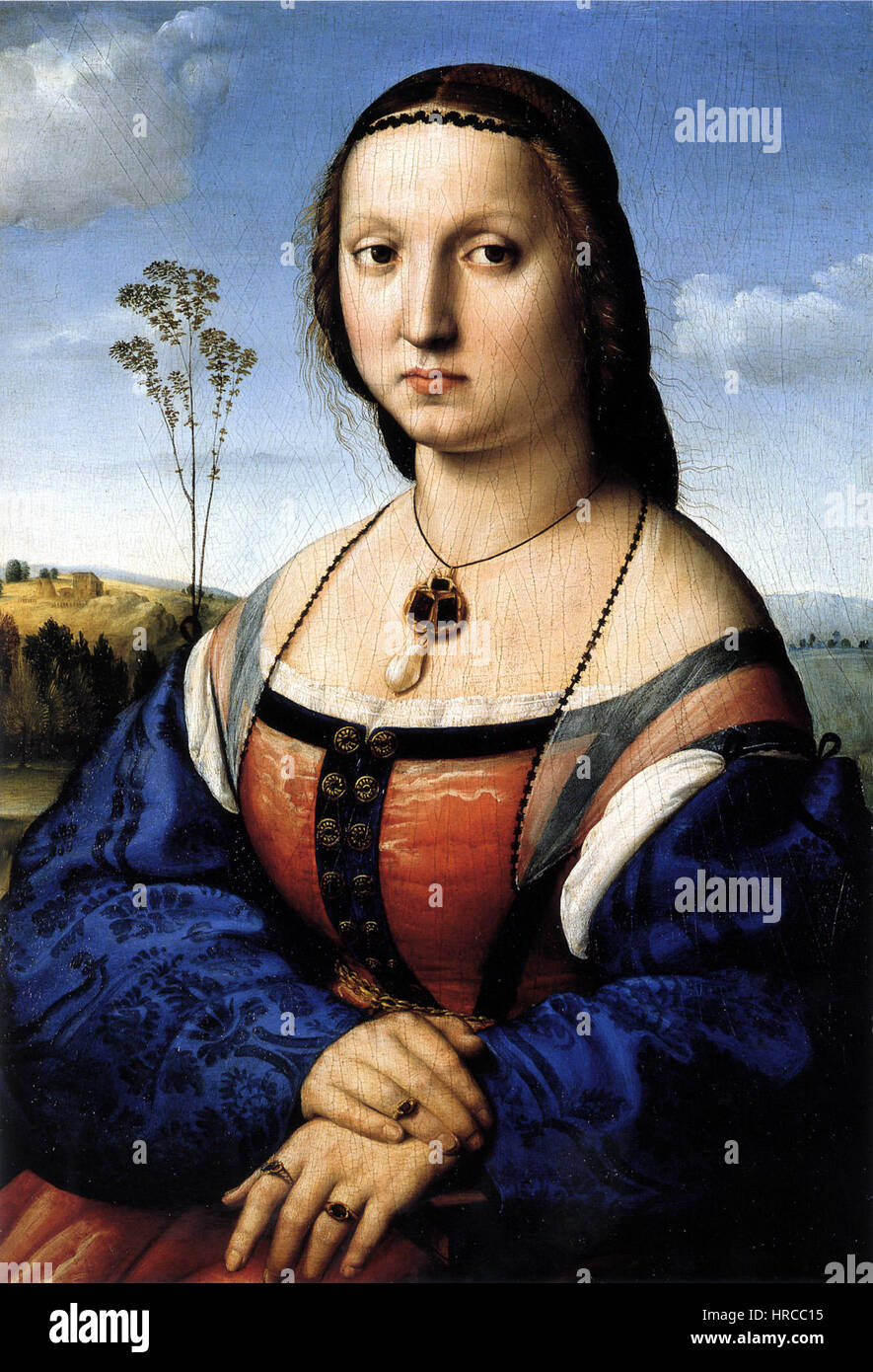 'Ritratto di Maddalena Strozzi' is a Renaissance portrait of a ...