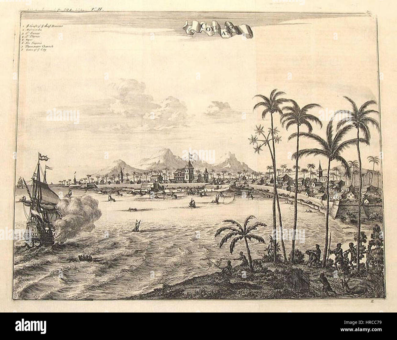 Quilon old hi-res stock photography and images - Alamy