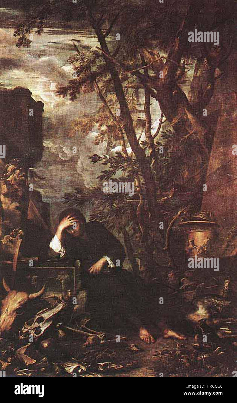 Salvator Rosa 01 Stock Photo - Alamy