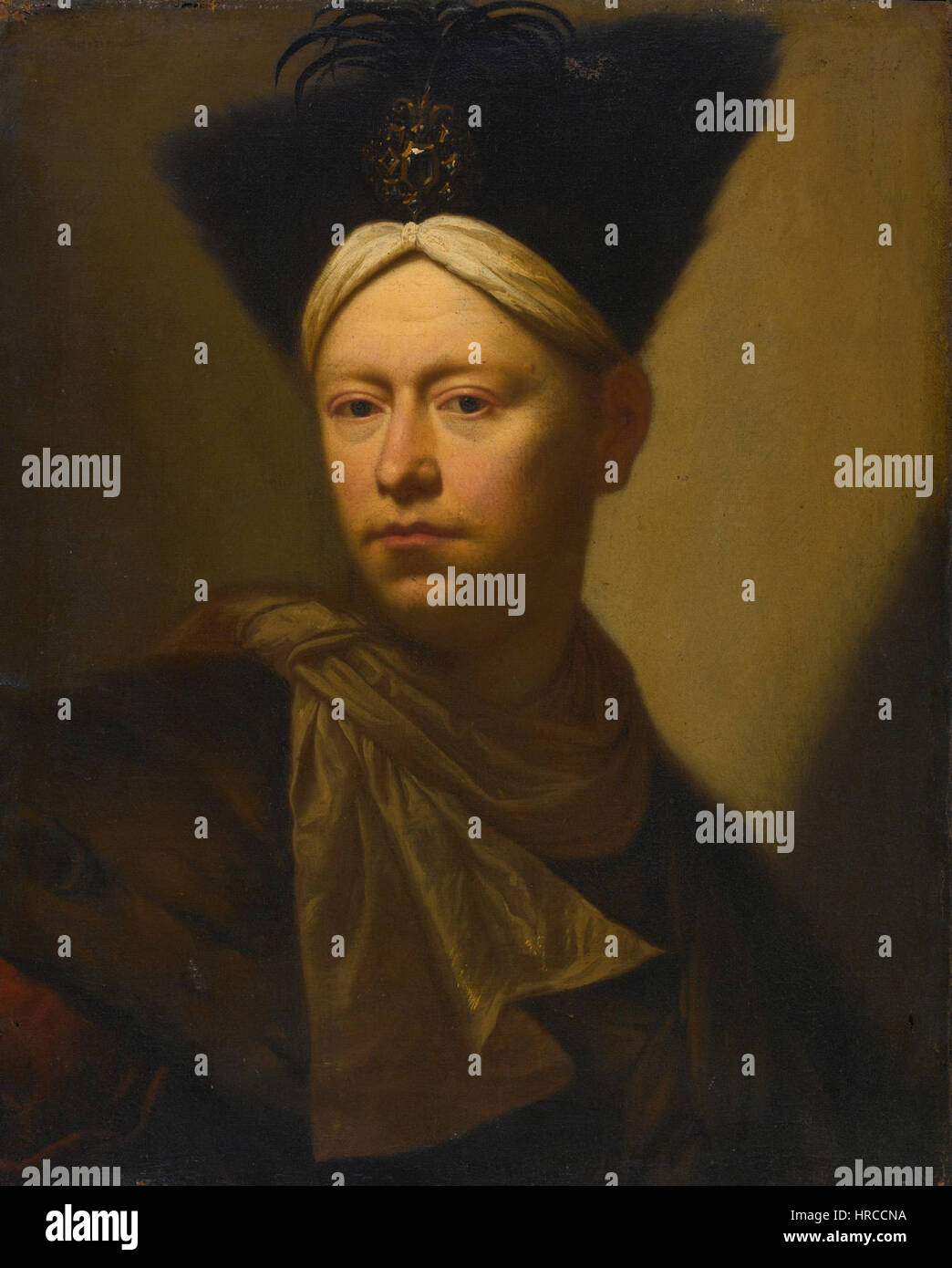 Salomon Adler Self Portrait Stock Photo - Alamy