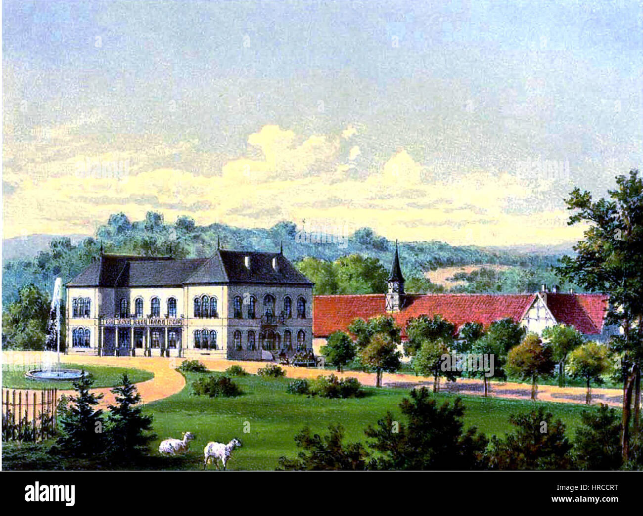 Schloss Rittershain, an estate with a notable art collection, is home ...