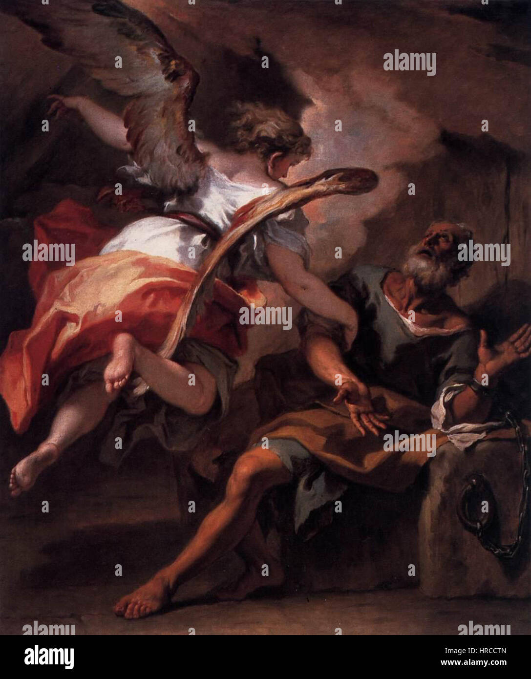 Sebastiano Ricci’s 'The Liberation of St. Peter' portrays the dramatic ...