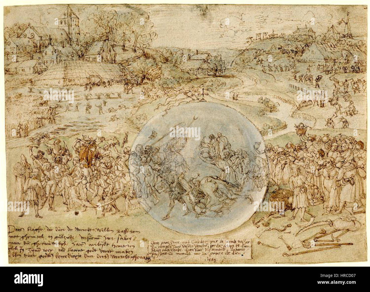 'Satire on the Follies of the World' is a work that critiques various ...