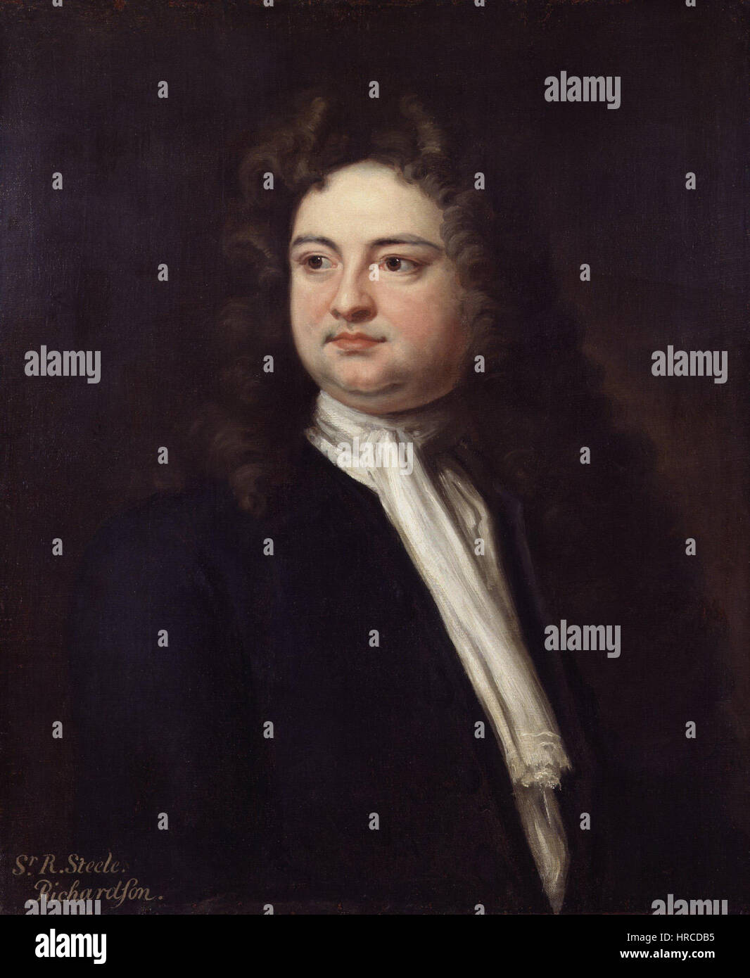 'Sir Richard Steele' by Jonathan Richardson is a portrait of the ...