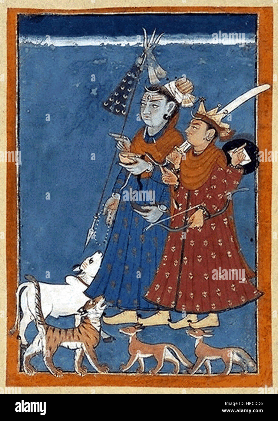 Shiva and Devi Stock Photo - Alamy